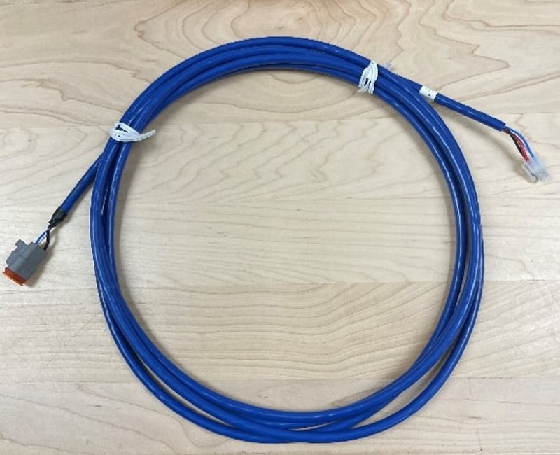 22 Ft - 3 POS HSG Conn/4 Pin M-N-L Plug-MFJ Trunk Cable Assembly for RV ...
